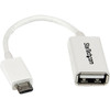 StarTech OTG Adapter Micro-USB naar USB Wit - Coolblue - Voor 23.59u ...