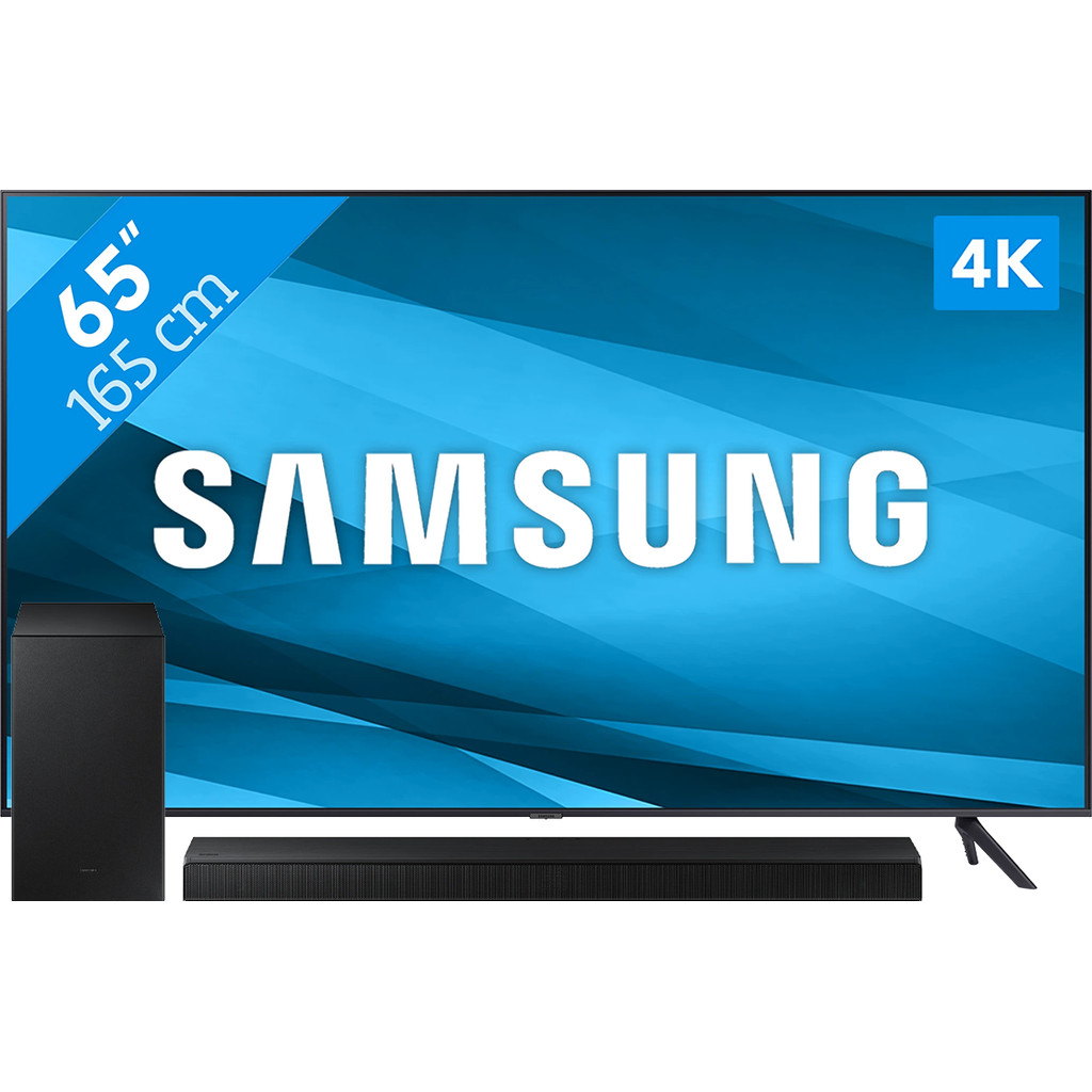 Samsung Crystal UHD 65AU7100 2021 Soundbar Rondea Samsung Crystal UHD 65AU7100 2021 Soundbar Rondea