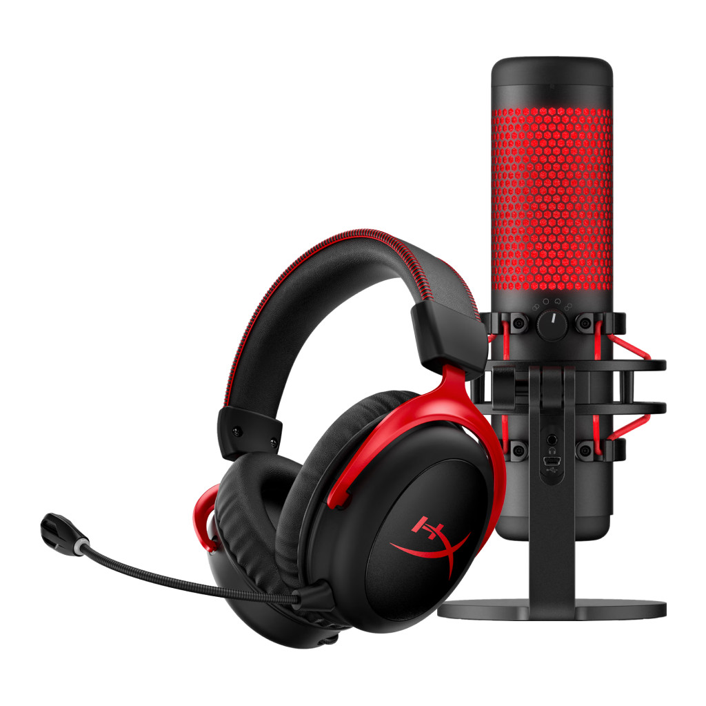 HyperX Cloud II Draadloos + HyperX QuadCast - Rondea