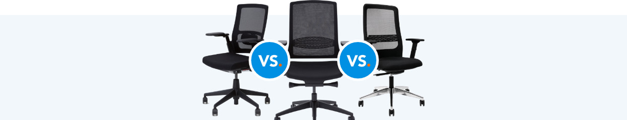 Ahrend 2020 vs Gispen Zinn Smart 2.0 vs Insterstuhl Prosedia W8RK 127IV ...