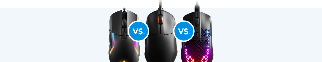SteelSeries Rival 5 vs SteelSeries Prime vs SteelSeries Aerox 3 ...