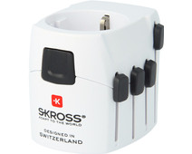 Skross World Travel Adapter Pro - Coolblue - Voor 23.59u, morgen in huis