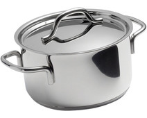 BK Profiline Steelpan met deksel 16 cm - Coolblue - Voor 23.59u, morgen ...