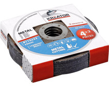 Kreator Slijpschijf Metaal 115 mm 6 stuks - Coolblue - Voor 23.59u ...