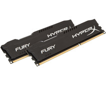 Kingston HyperX FURY 16GB DDR3 DIMM 1600 MHz Zwart (2x8GB) - Coolblue ...