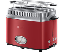 Russell Hobbs Retro Ribbon Rood Broodrooster - Coolblue - Voor 23.59u ...