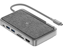 Alogic usb C Dock WAVE 3-in-1 Grijs - Coolblue - Voor 23.59u, morgen in ...