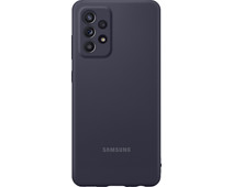 Samsung Galaxy A52s / A52 Siliconen Back Cover Zwart - Coolblue - Voor ...