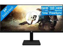 HP X34 UWQHD Gaming - Monitoren - Coolblue
