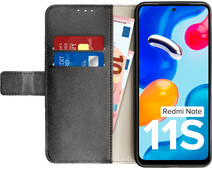 Just in Case Wallet Xiaomi Redmi Note 11 Book Case Zwart - Coolblue ...