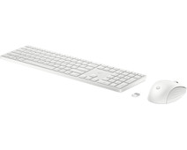 HP Pavilion Draadloos Toetsenbord en Muis 800 Wit QWERTY - Coolblue - Voor 23.59u, morgen in huis