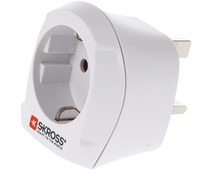 Skross Europa naar UK Adapter - Coolblue - Voor 23.59u, morgen in huis