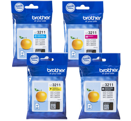 Brother LC-3211 Cartridges Combo Pack - Coolblue - Before 23:59 ...