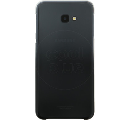 Samsung Galaxy J4 Plus Gradation Back Cover Zwart - Coolblue - Voor 23 ...