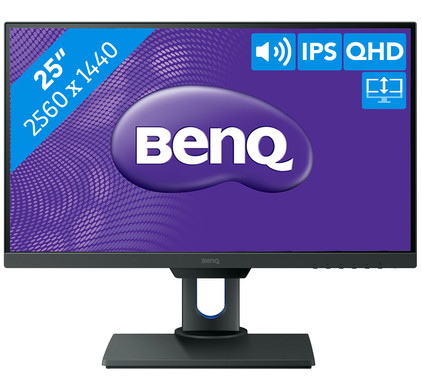 BenQ PD2500Q - Coolblue - Voor 23.59u, morgen in huis