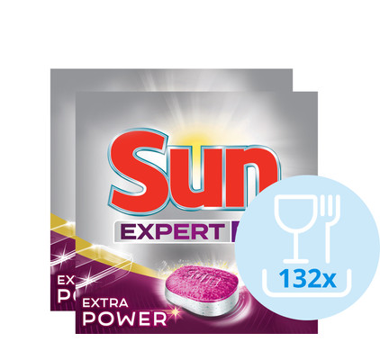 Sun Expert Extra Power Normaal All-in-1 - 132 stuks - Coolblue - Voor ...