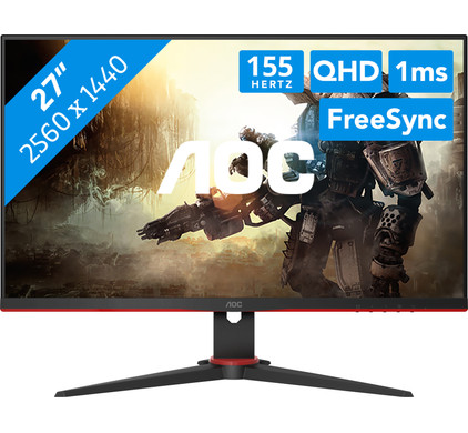 AOC Q27G2E/BK - Coolblue - Before 23:59, delivered tomorrow