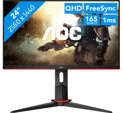 AOC Q24G2A/BK - Monitoren - Coolblue