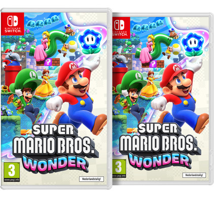 Super Mario Bros. Wonder Duo Pack - Coolblue - Voor 23.59u, morgen in huis