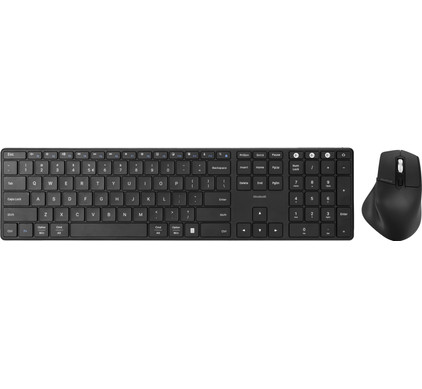 BlueBuilt Draadloos Bluetooth QWERTY Pro Toetsenbord + Ergonomische Bluetooth Muis - Coolblue ...