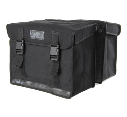 FastRider Canvas Tas 65,5 L Zwart - Coolblue - Voor 23.59u, morgen in huis