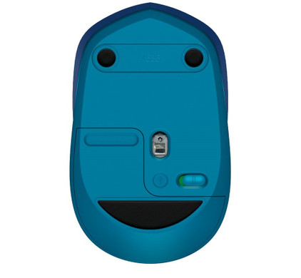 Logitech M535 Bluetooth Muis Blauw - Coolblue - alles voor een glimlach