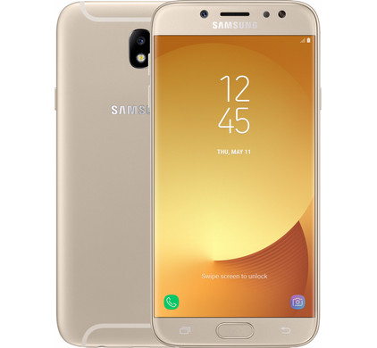 Samsung Galaxy J7 (2017) Dual Sim Goud - Coolblue - Voor 23.59u, morgen ...