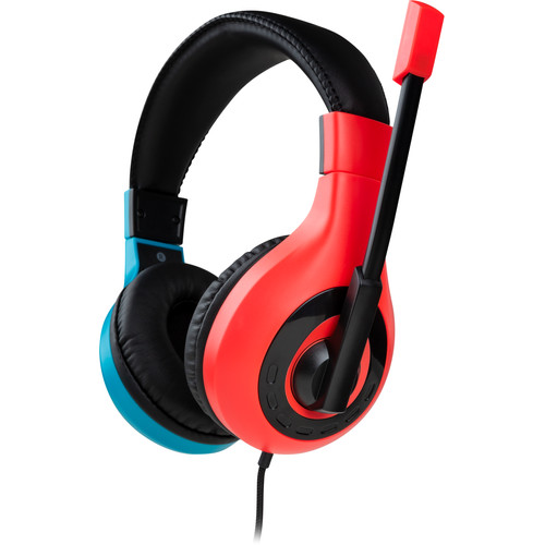 Bigben Wired Stereo Gaming Headset V1 Neon Red & Blue | Coolblue ...