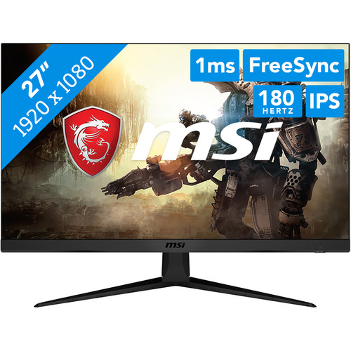 MSI G2712F | Coolblue | Écrans PC