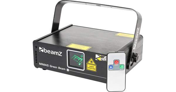 Beamz Mimas Laser Groen - Coolblue - Voor 23.59u, morgen in huis