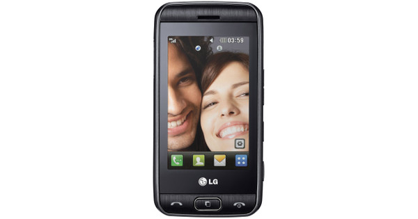 LG GT400 Viewty Smile Black - Coolblue - Voor 23.59u, morgen in huis