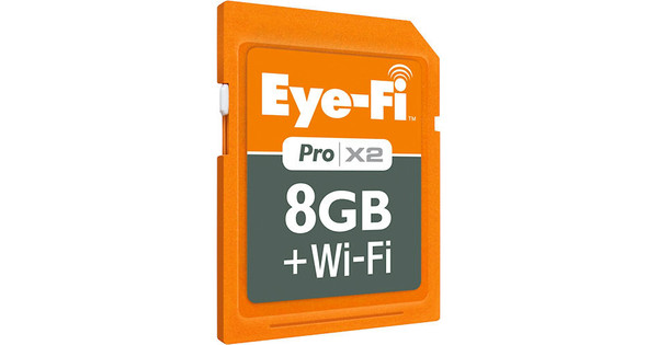 Eye-Fi Pro X2 8GB - Coolblue - Voor 23.59u, morgen in huis