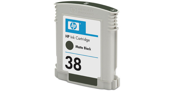 HP 38 Ink Cartridge Matte Black (Mat Zwart) - Coolblue - Voor 23.59u ...