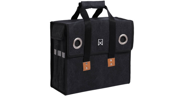 Willex Canvas Shopper Zwart - Coolblue - Voor 23.59u, morgen in huis