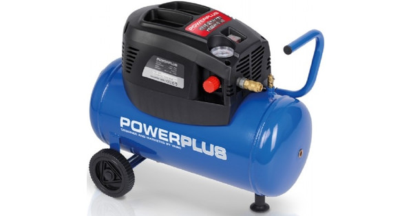 Powerplus Compressor POW5535 + Accessoire set - Coolblue - Voor 23.59u ...