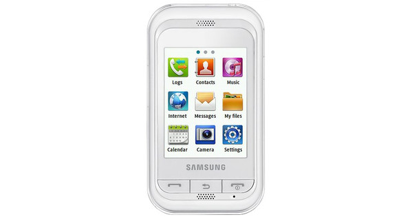 Samsung Star Mini C3300 White - Coolblue - Voor 23.59u, morgen in huis
