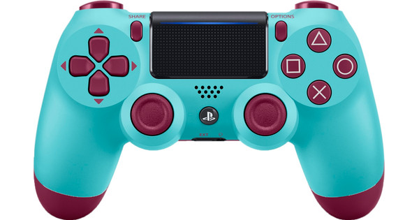 Sony DualShock 4 Controller PS4 V2 Berry Blue - Coolblue - Voor 23.59u ...
