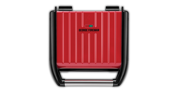 George Foreman Steel Grill Family Rood - Coolblue - Voor 23.59u, morgen ...