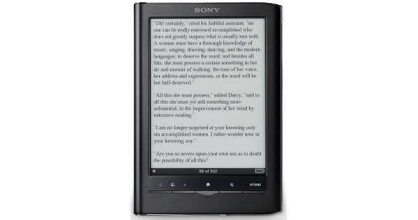 Sony Reader Touch Edition PRS-650 Black - Coolblue - Voor 23.59u ...