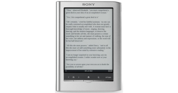 Sony Reader Pocket Edition PRS-350 Silver - Coolblue - Voor 23.59u ...