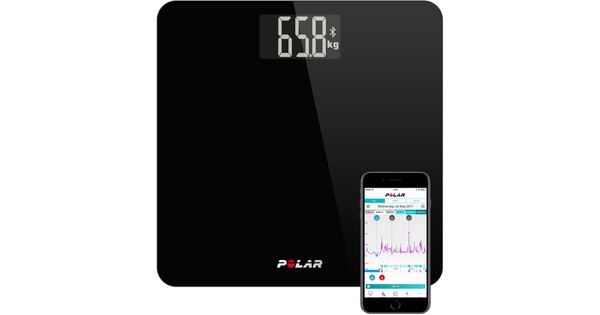 Polar Balance Scale Zwart - Coolblue - Voor 23.59u, morgen in huis