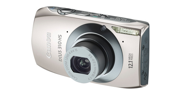 Canon IXUS 310 HS Silver - Coolblue - Voor 23.59u, morgen in huis