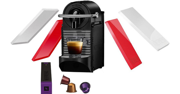 Magimix Nespresso Pixie Clips M110 Wit & Rood - Coolblue - Voor 23.59u ...
