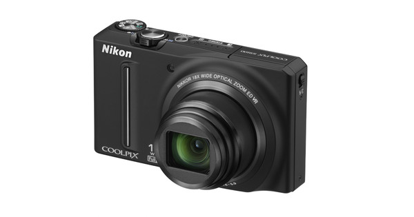 Nikon Coolpix S9100 Black - Coolblue - Voor 23.59u, morgen in huis