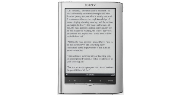 Sony Reader Touch Edition PRS-650 Silver - Coolblue - Voor 23.59u ...