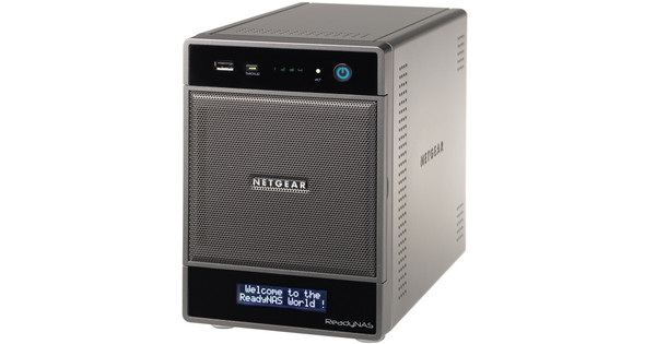 Netgear ReadyNAS Ultra 4 RNDU4000 - Coolblue - Voor 23.59u, morgen in huis
