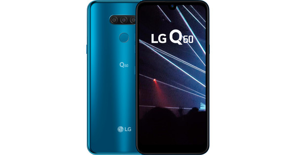 LG Q60 Blauw - Coolblue - Voor 23.59u, morgen in huis