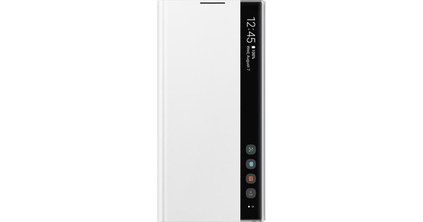 Samsung Galaxy Note 10 Plus Clear View Cover Book Case Wit - Coolblue ...