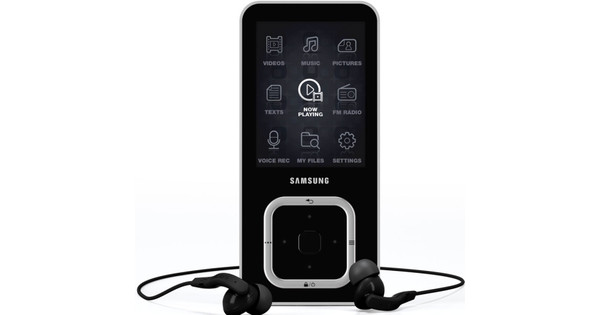 Samsung YP-Q3 4 GB Black - Coolblue - Voor 23.59u, morgen in huis