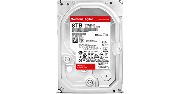 WD Red Plus 8TB - Coolblue - Voor 23.59u, morgen in huis